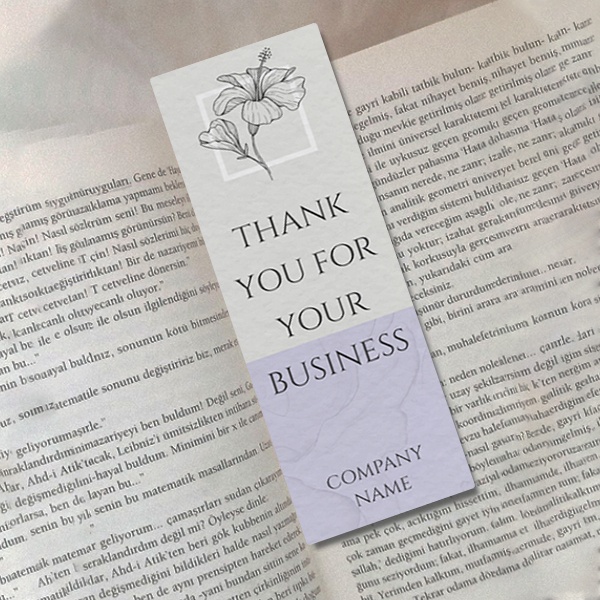 Buy Floral Design Customized Printed Bookmark - Set of 10 | yourPrint