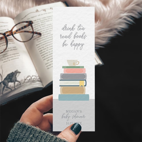 Buy Be Happy Book Lover Customized Printed Bookmark - Set of 10 | yourPrint