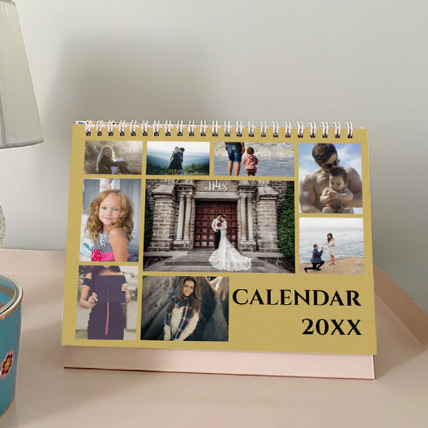 Buy Modern Family Photo Collage Customized Photo Desk Landscspe ...