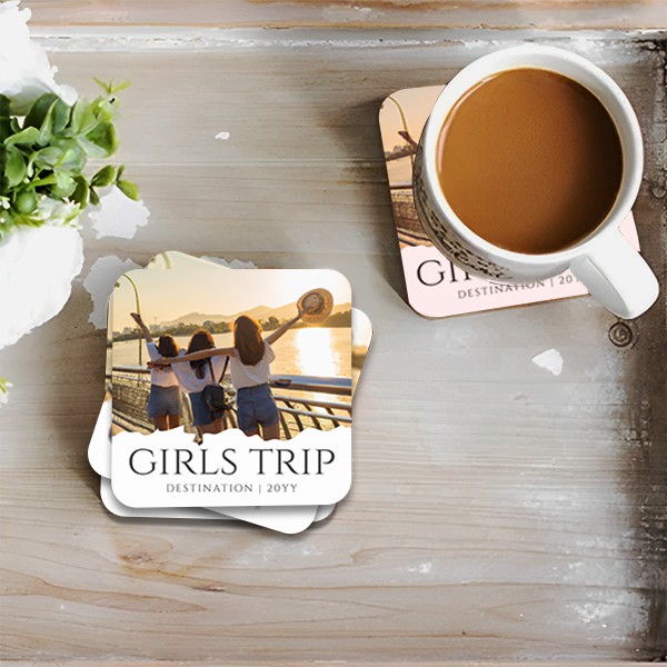 Buy Photo Stone Design Customized Photo Printed Tea & Coffee Coasters ...