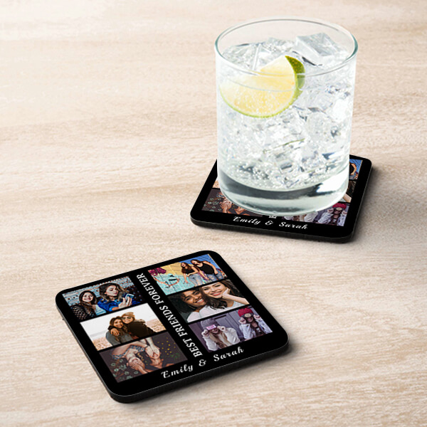 Buy Best Friend Forever Photo collage & Name Customized Photo Printed ...