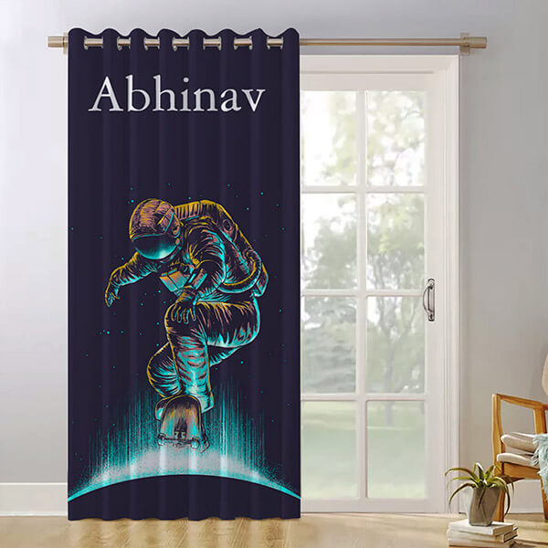 Buy Astronaut Design Customized Photo Printed Curtain | yourPrint Buy Astronaut Design Customized Photo Printed Curtain | yourPrint