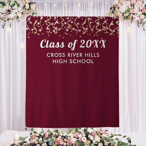 Buy School Class Year Customized Vinyl Flex Print Backdrop | yourPrint