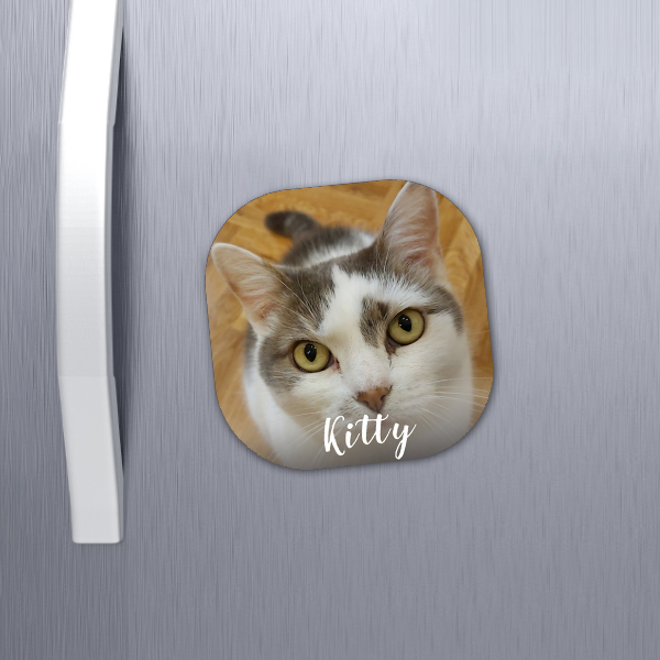 Buy Modern Photo with Name Customized Printed Photo Fridge Magnet ...