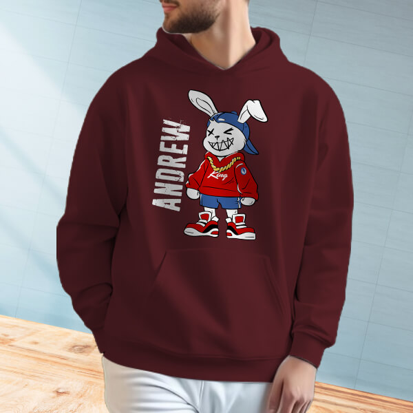 Buy Rapper Customized Unisex Printed Hoodie with Pockets | yourPrint