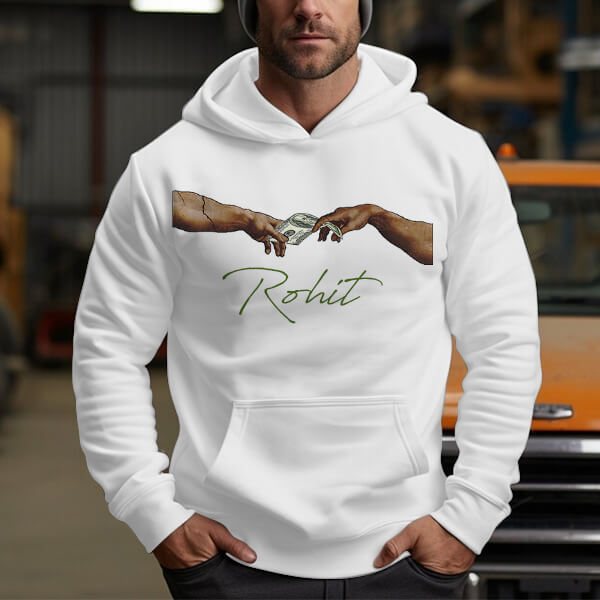 Buy Money Customized Unisex Printed Hoodie with Pockets | yourPrint