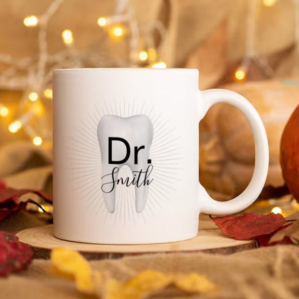 Buy Dentist Hygienist Dental Assistant White Tooth Customized Photo ...