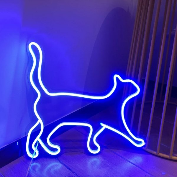 Buy Cool Cat Neon Sign Wall Hanging | yourPrint