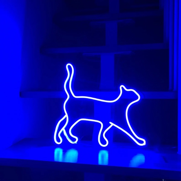 Buy Cool Cat Neon Sign Wall Hanging | yourPrint