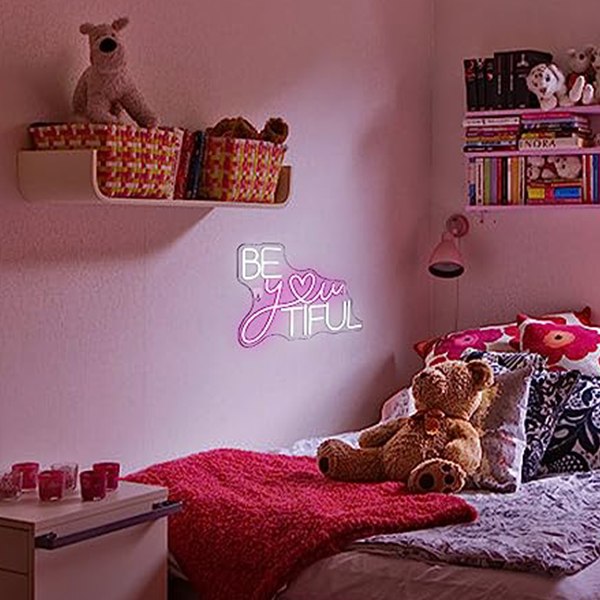 Buy Beautiful Neon Sign Wall Hanging | yourPrint