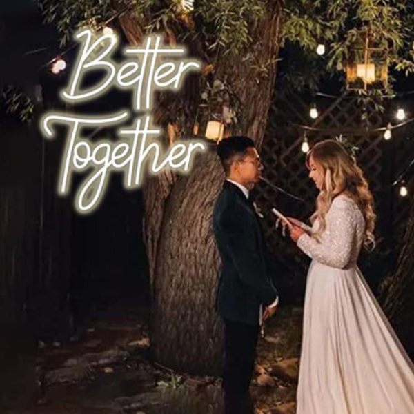 Buy Better Together Neon Sign Wall Hanging | yourPrint