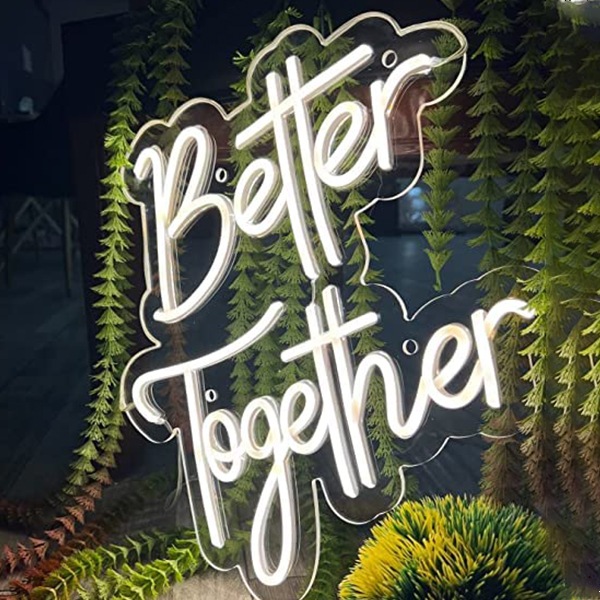 Buy Better Together Neon Sign Wall Hanging | yourPrint