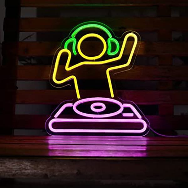 Buy DJ Party Club Neon Sign Wall Hanging | yourPrint