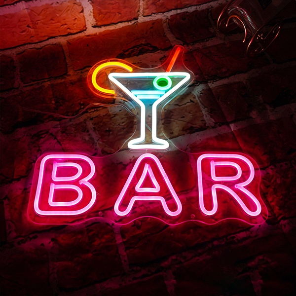 Buy Cocktail Bar Neon Sign Wall Hanging | yourPrint