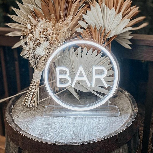 Buy Bar Minimalistic Neon Sign Wall Hanging | yourPrint