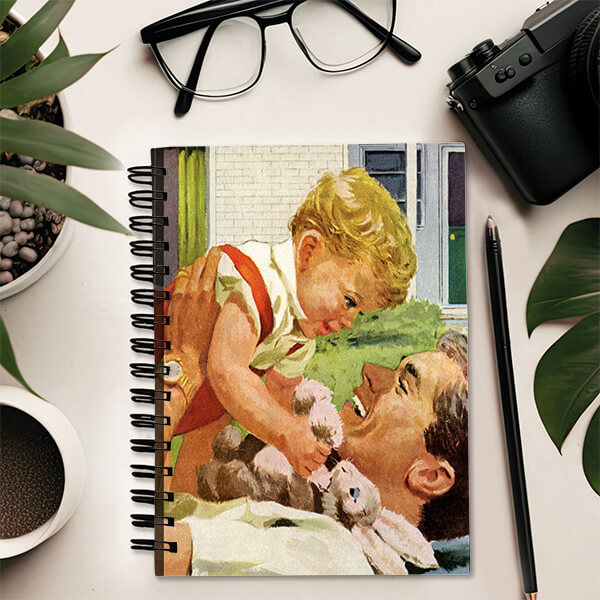 Buy Cute Abstract Lemon Fruity Customized Photo Printed Notebook ...