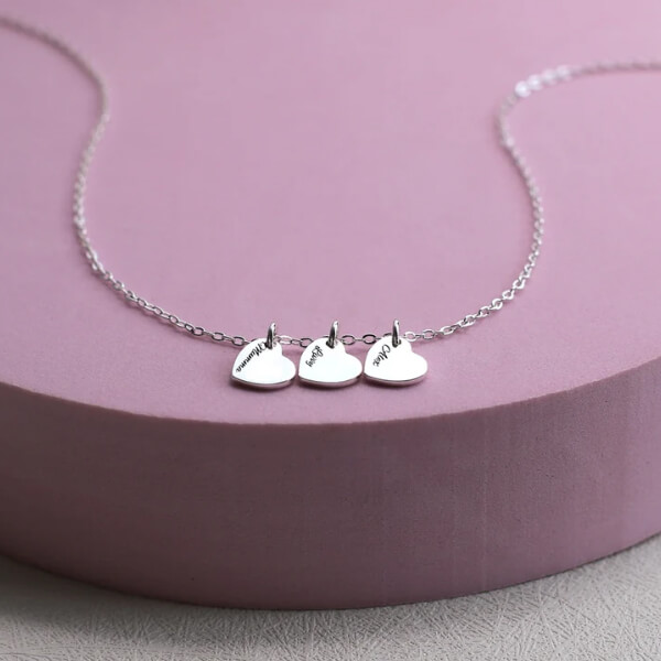 Buy Multiple Name Customized Name Necklace Pendants | yourPrint