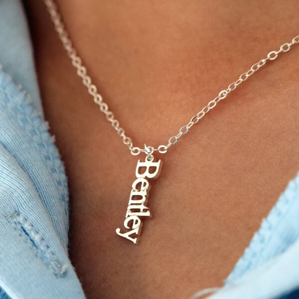 Buy Vertical Multiple Names Customized Name Necklace Pendants | yourPrint
