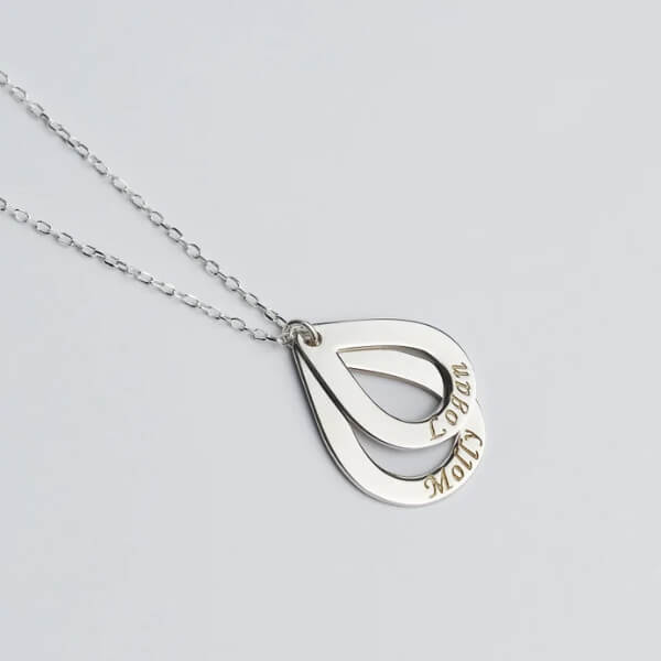 Buy Multiple Modern Name Customized Name Necklace Pendants | yourPrint