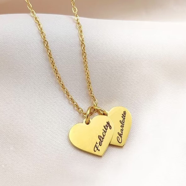 Buy Name Heart Design Customized Name Necklace Pendants | yourPrint