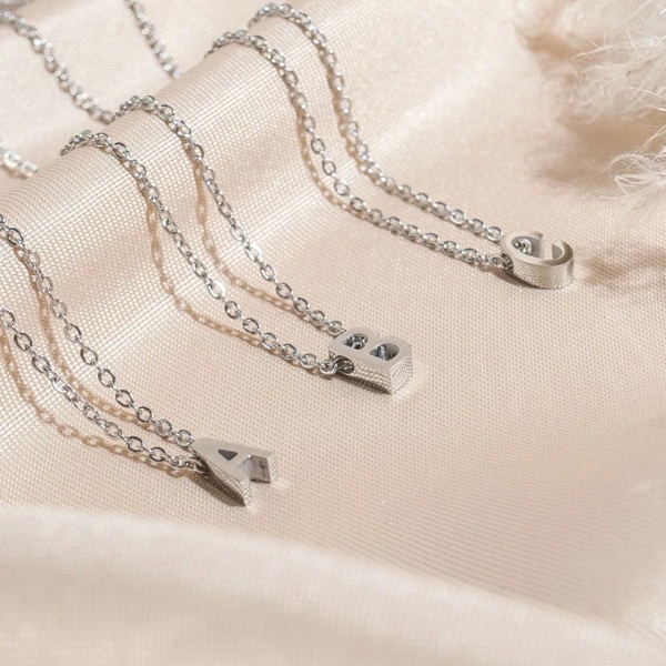 Buy Initial Text Customized Name Necklace Pendants | yourPrint