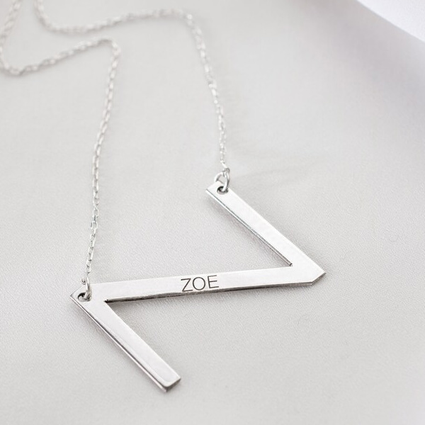 Buy Alphabet with Name Customized Name Necklace Pendants | yourPrint