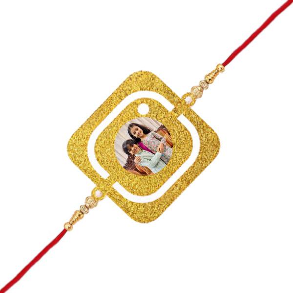Buy Instagram Logo Design Customized Photo Printed Rakhi Online in India yourPrint
