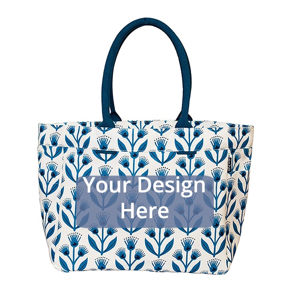 Buy Blue Customized Women's Tote Bag | yourPrint