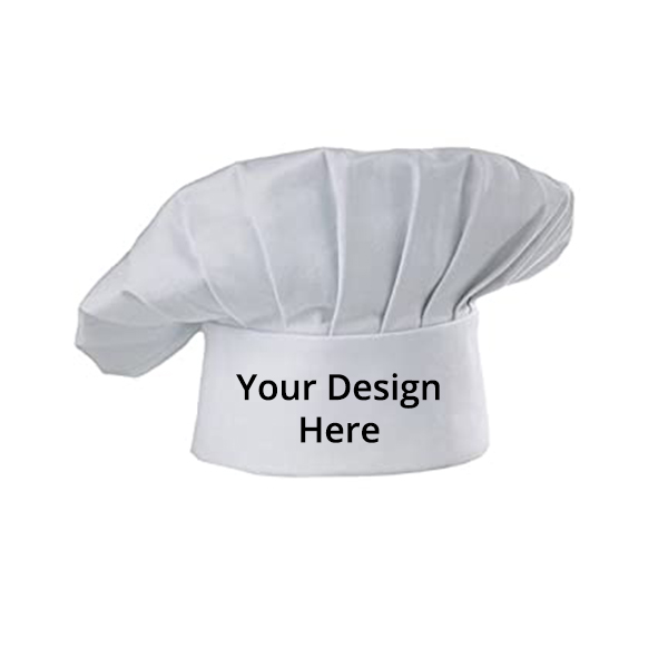 Buy White Customized Chef Cap For Kids (5-10 Years) Online | yourPrint