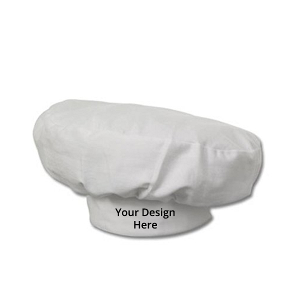 Buy White Customized Solid Chef Cap Online | yourPrint