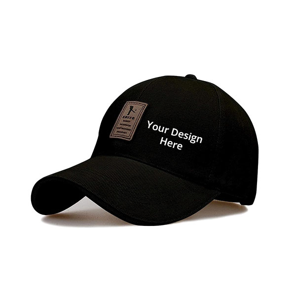 Buy Black Customized Cap for Women Online | yourPrint