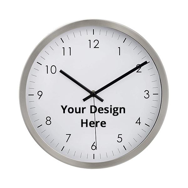 Buy White Customized Traditional Wall Clock | yourPrint