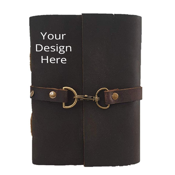 Buy Vintage Brown Customized Leather Journal Writing Notebook Handmade ...