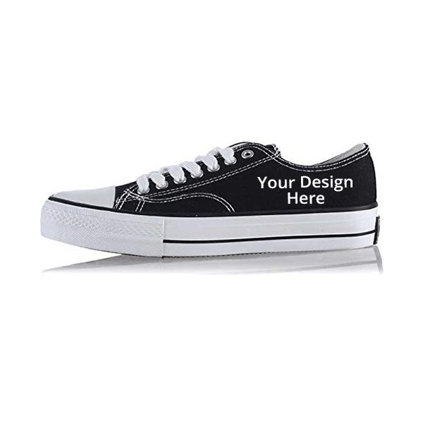 Buy Black Customized Casual Sneakers Shoes for Men Online | yourPrint