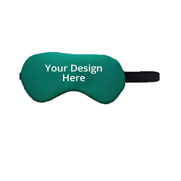 Buy Green Customized Sleep Eye Mask Online | yourPrint