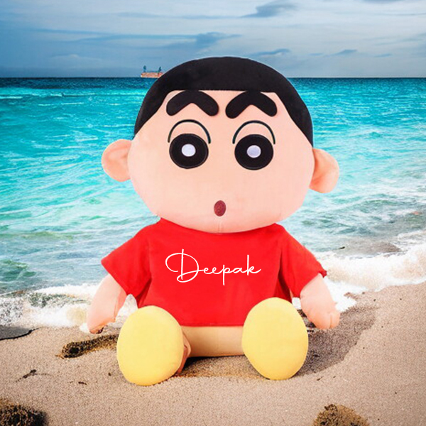 Buy Multicolour Customized Shinchan Soft Toys, Baby Toys Birthday Gift ...