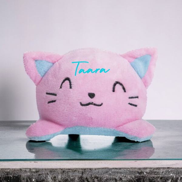 Buy Pink Customized Cat Soft Toy for Girls/Kids | yourPrint